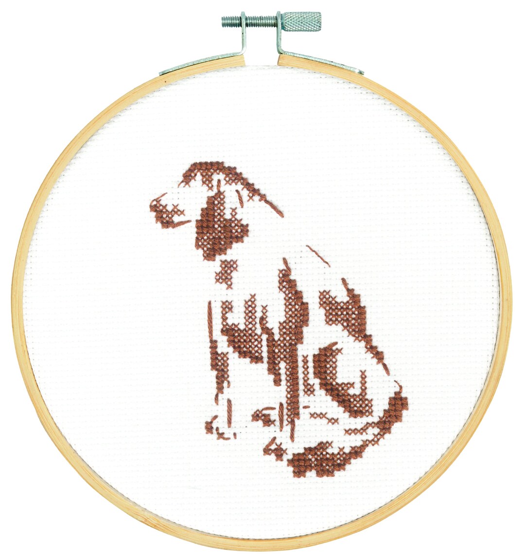 DMC Cats / Dog Cross Stitch Kit // Cross Stitch Animal Sketch // DMC ...