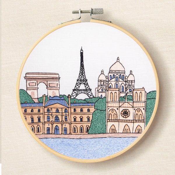 Paris Embroidery - Etsy