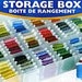 DMC Thread Storage Box // Thread Storage // Floss Plastic Box // Thread ...