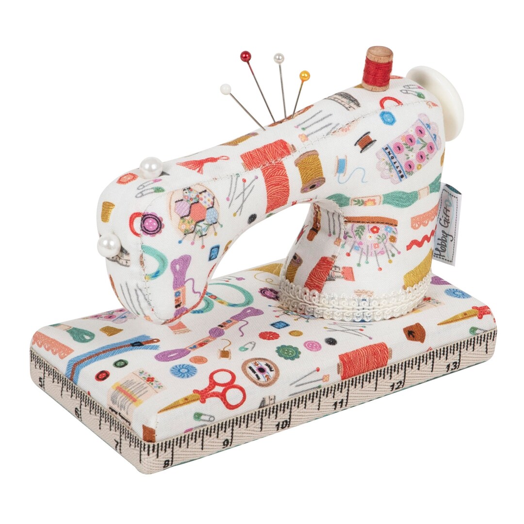 Sewing Machine Pin Cushion // Habedashery Sewing Accessory // Vintage ...