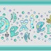 Under the Sea Boys Nameplate Sampler// Fish Name Cross Stitch // Name ...