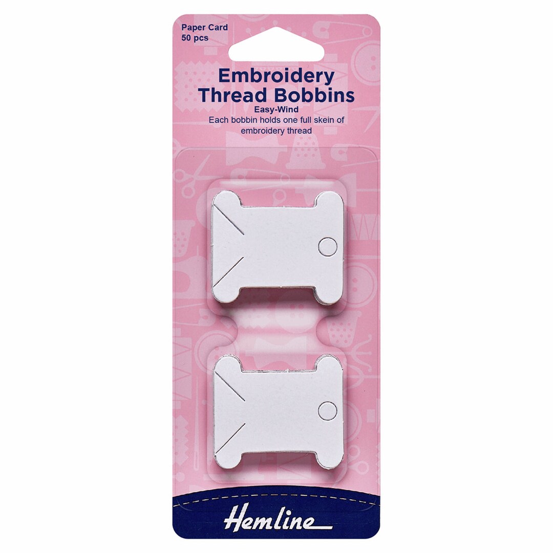 Card Thread Bobbins Card Floss Bobbins // Thread Storage // Floss ...