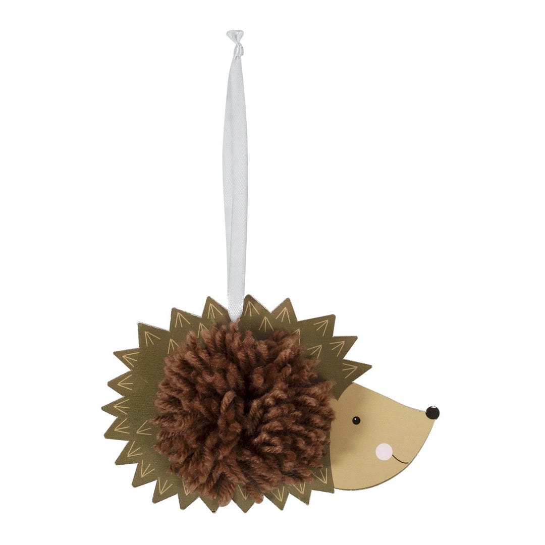 DIY Pom Pom Hedgehog Craft Kit: Christmas Ornament - Etsy
