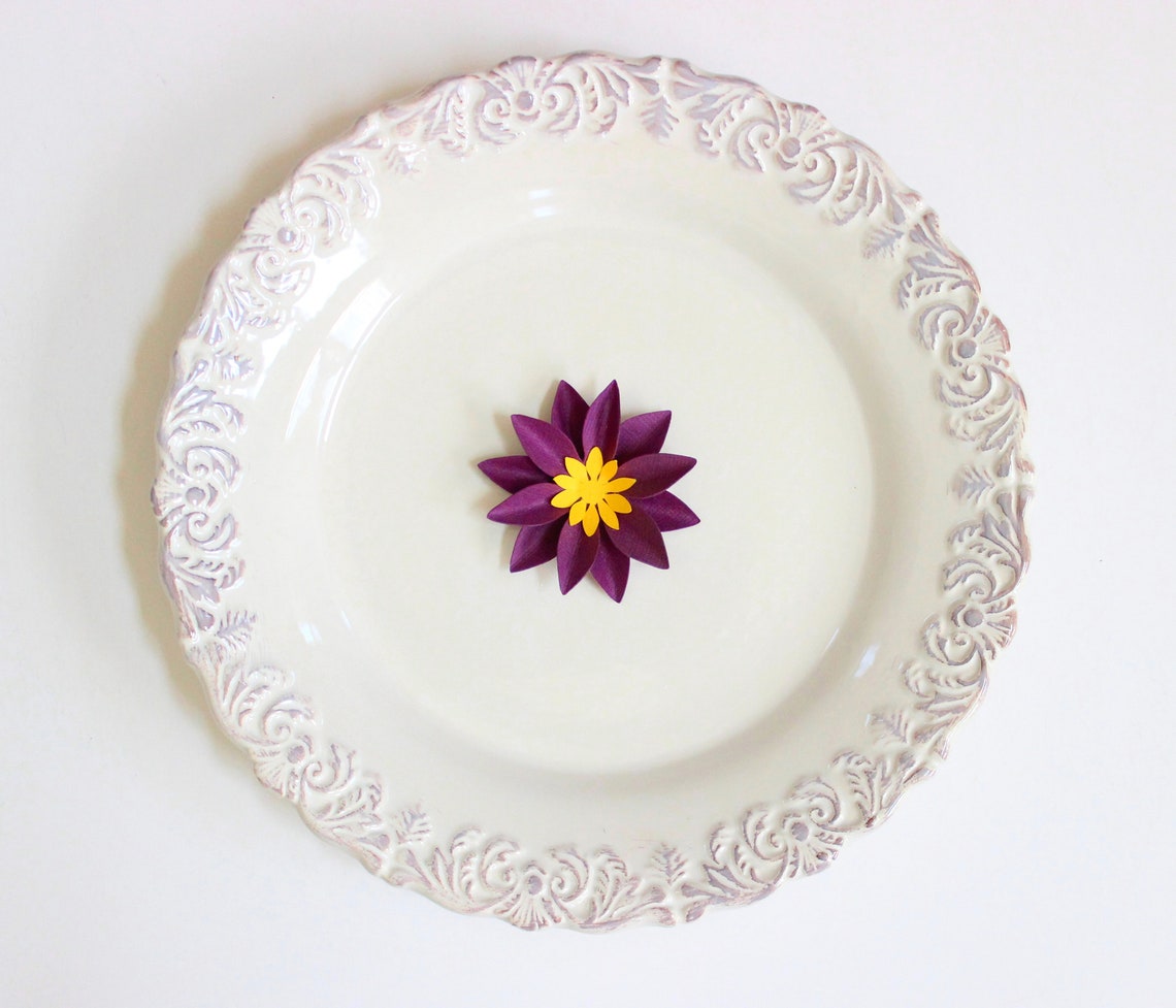 Simple Paper Flower Table Decorations Paper Decor Paper - Etsy