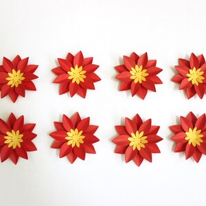 Simple Paper Flower Table Decorations, Paper Decor, Paper Flowers, Gift ...