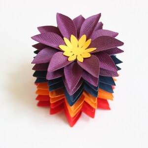 Simple Paper Flower Table Decorations, Paper Decor, Paper Flowers, Gift ...