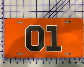GENERAL LEE Dukes of Hazzard Metal License Plate - Etsy