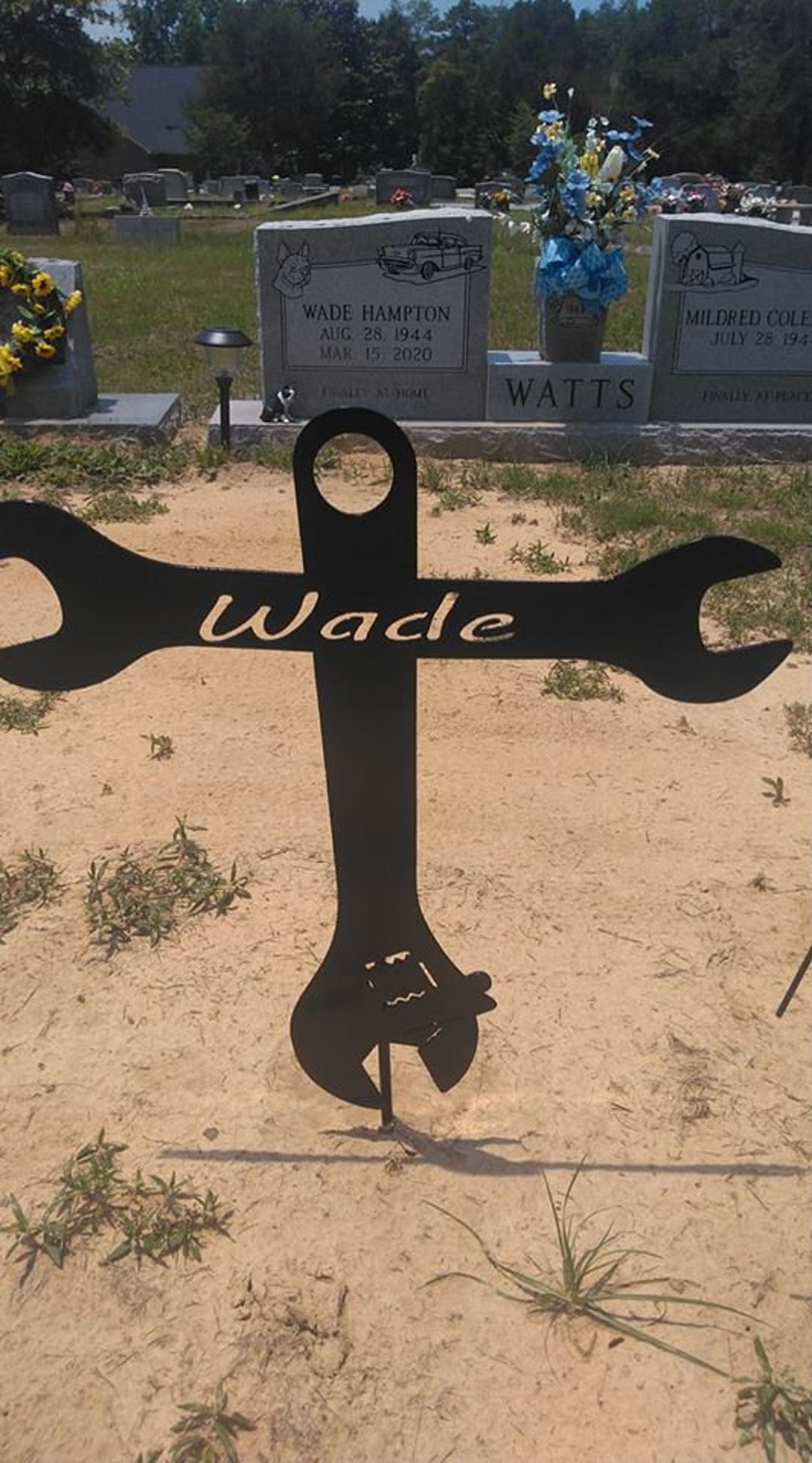Wrench Sign - Custom Name - Memorial-powder Coated - 24 Inch - Etsy