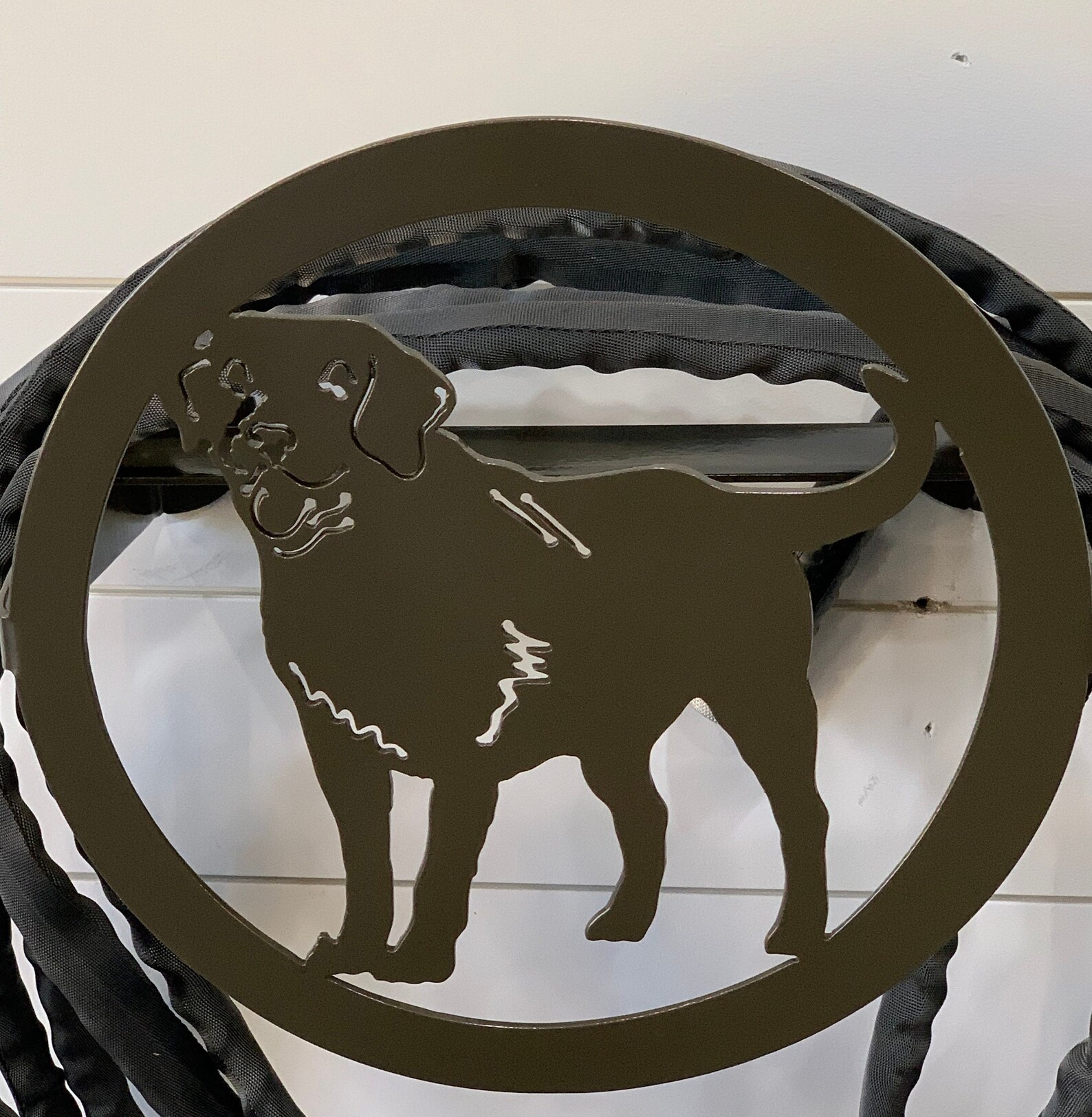 Water/garden Hose Holder/hanger With Lab- Your Color Choice -two ...