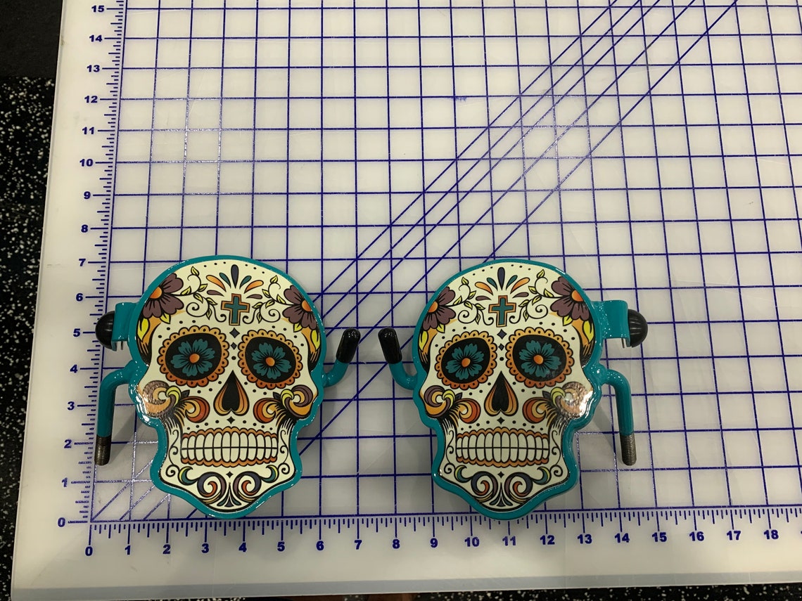 Foot Pegs-design/create Your Custom Pair-powder Coated Your - Etsy