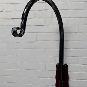 Very Sturdy Plant Post-wall Hanger- Two Piece- Mount the Base and Slide ...