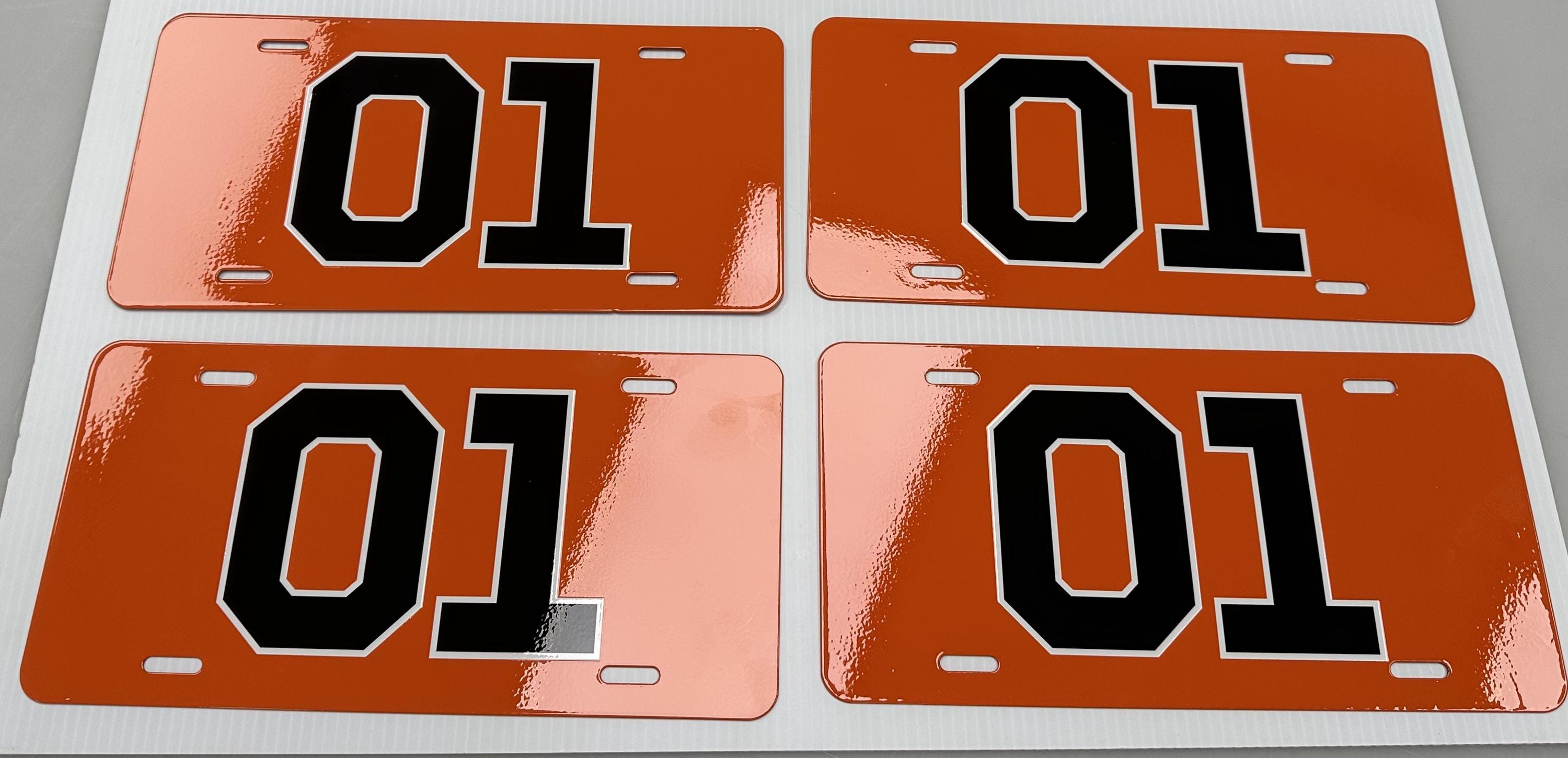 Dukes of Hazzard Aluminum License Plate- Famous 01-good Ol Boys License ...