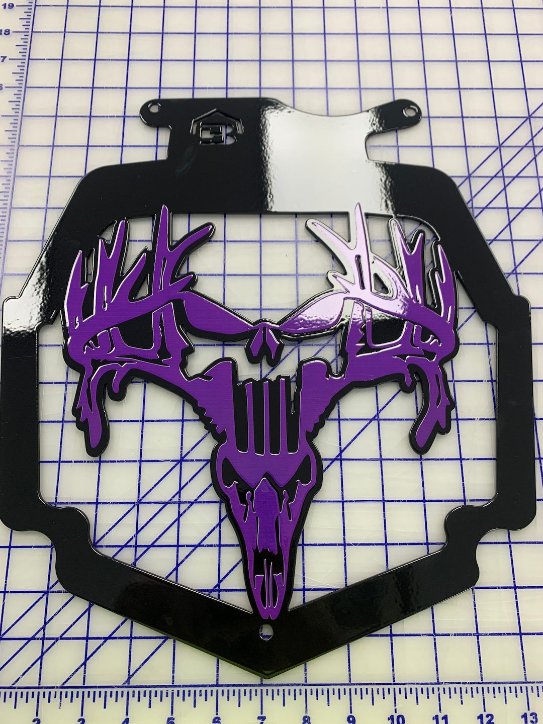 Deer and Skull Radiator Cover Fits Can Am Outlander Max XMR 450 570 650 ...