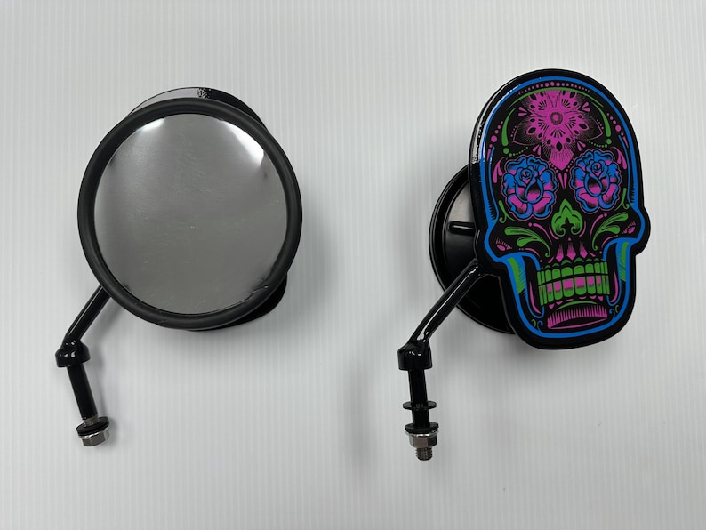 Custom Side Mount Mirrors-design/create Your Custom Pair-powder Coated ...