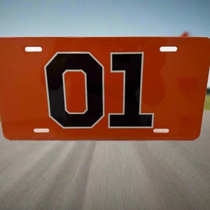 Dukes of Hazzard Aluminum License Plate- Famous 01-good Ol Boys License ...