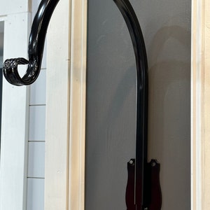 Very Sturdy Plant Post-wall Hanger- Two Piece- Mount the Base and Slide ...