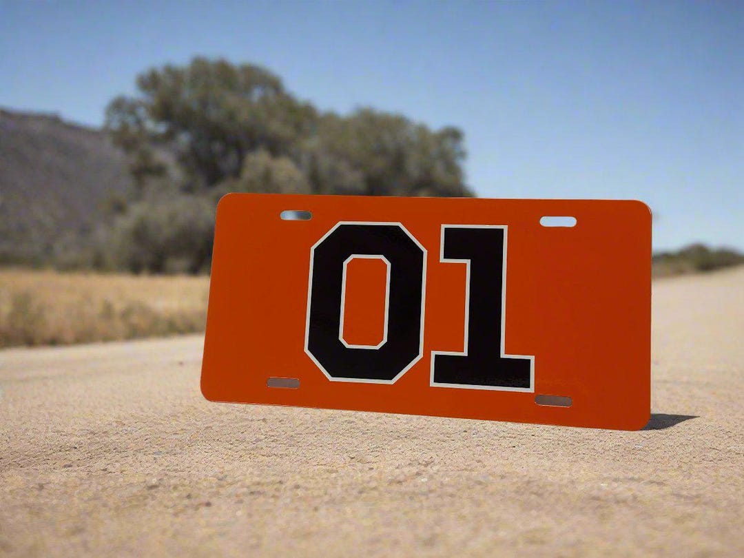 Dukes of Hazzard Aluminum License Plate- Famous 01-good Ol Boys License ...