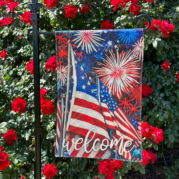 Decorative Garden Flag Holder - Etsy