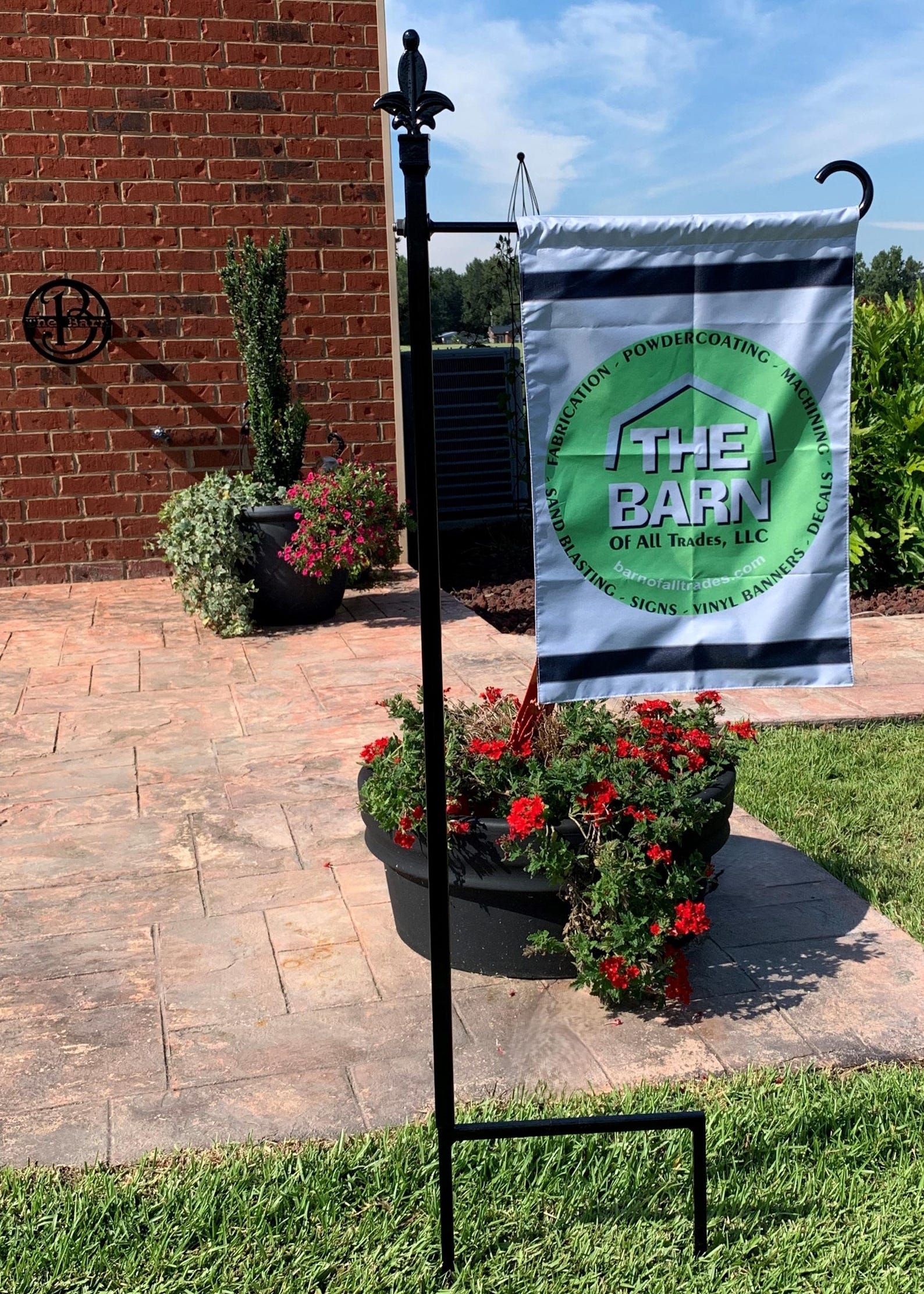 Very Sturdy 15"w Garden Flag Holder-display Your Flags With Style- Your ...