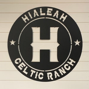 Create Your Custom Ranch/farm Sign- Your Ranch/farm Name-your Color ...