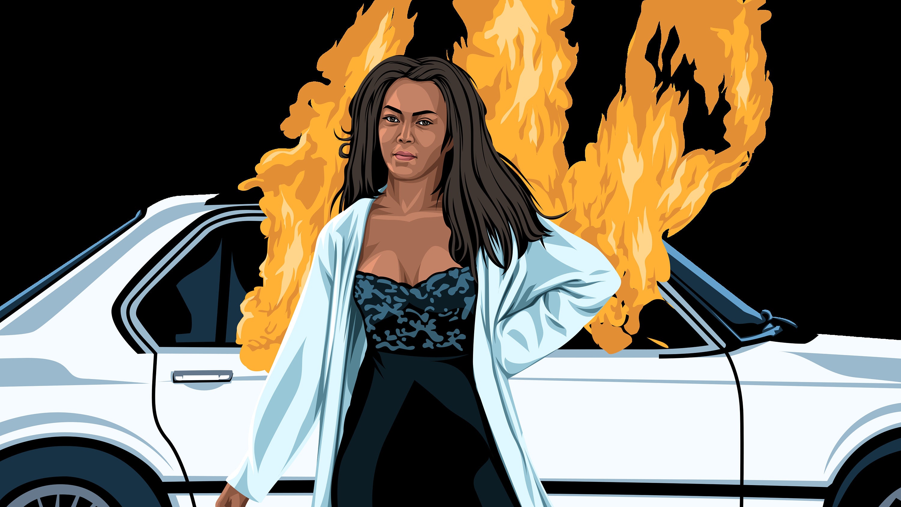 Waiting to Exhale Illustration Digital Art Poster | Etsy