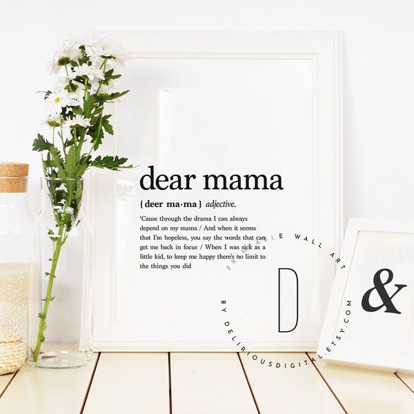 Dear Mama - Etsy