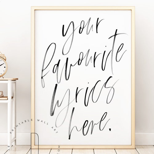 Sit down be humble Rap lyrics wall art Rap poster Hip hop | Etsy