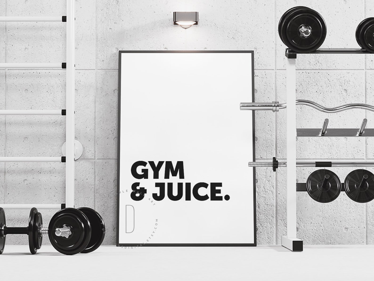 Home Gym Decor Bundle Hip Hop Wall Art for Gym Don't - Etsy