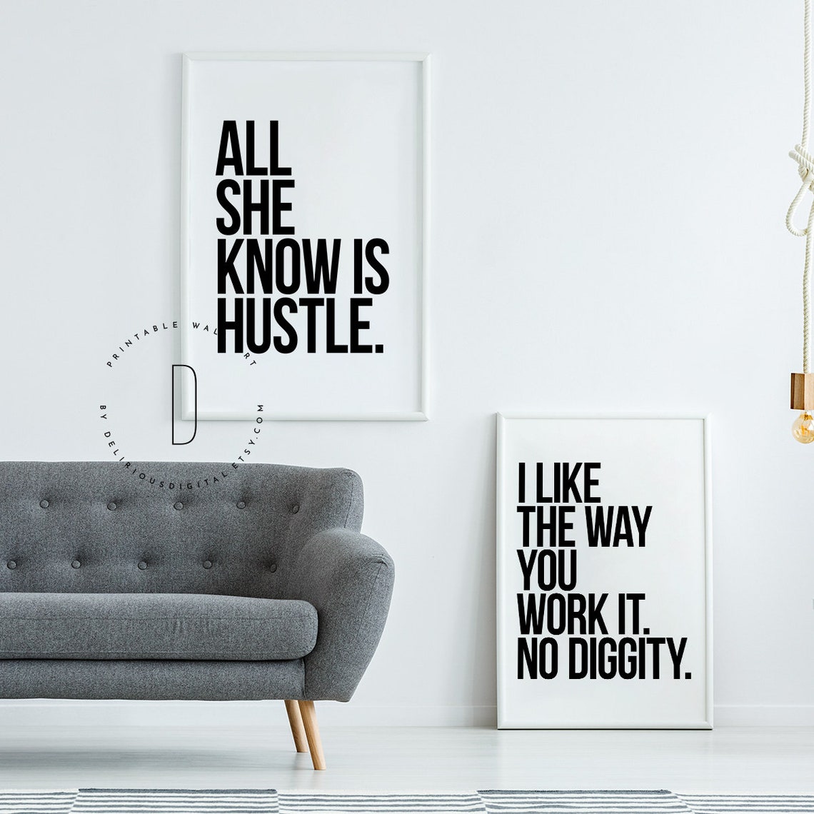 Rap Poster Rap Art Rap Quotes Wall Art Gangster Rap Sign - Etsy