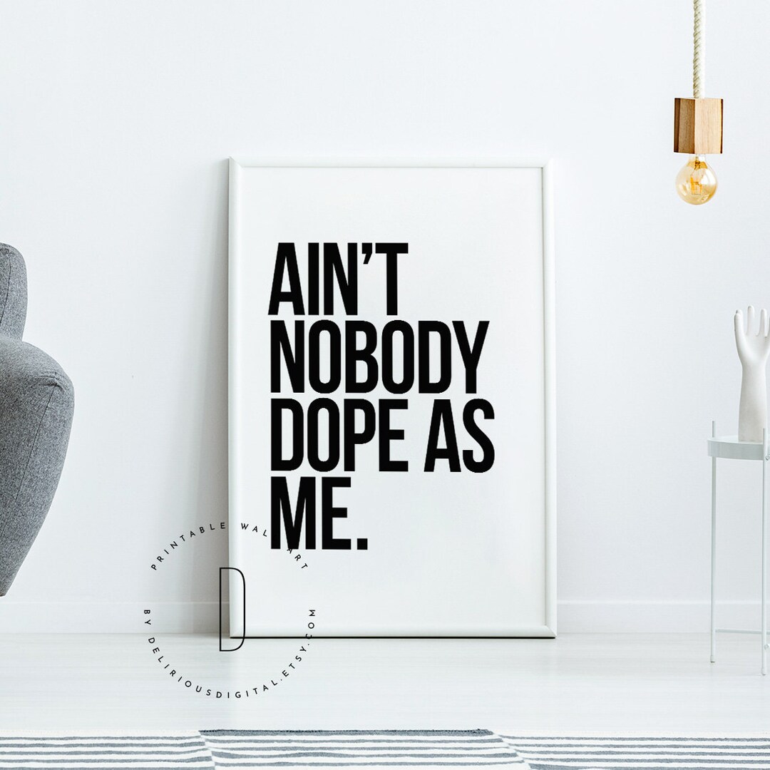 So Fresh and so Clean Clean Sign, Rap Lyrics Wall Art, Rap Poster, Rap ...
