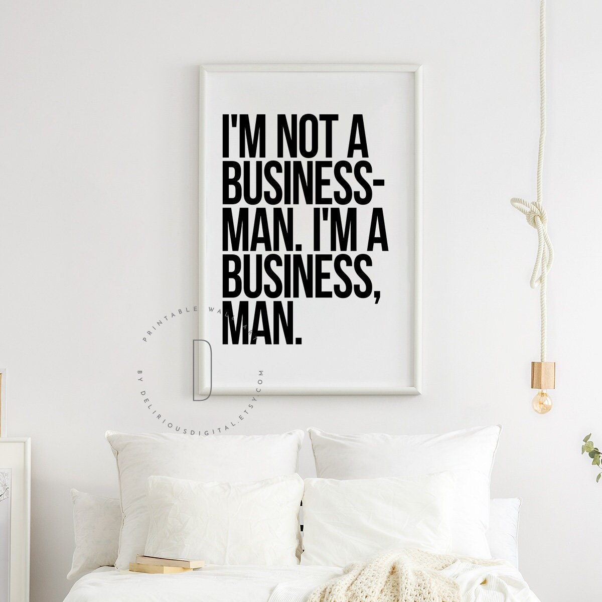 I'm Not a Businessman I'm a Business Man Hip Hop - Etsy