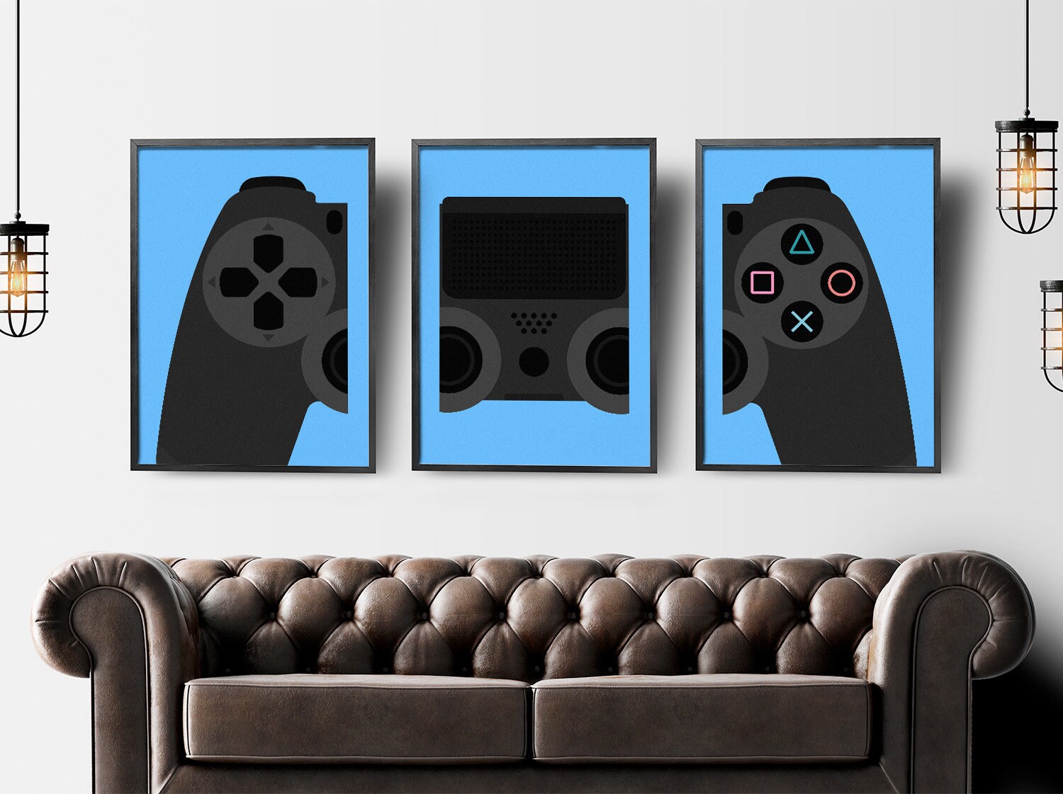Video Game Decor Gaming Poster Game Room Wall Art Man Cave - Etsy