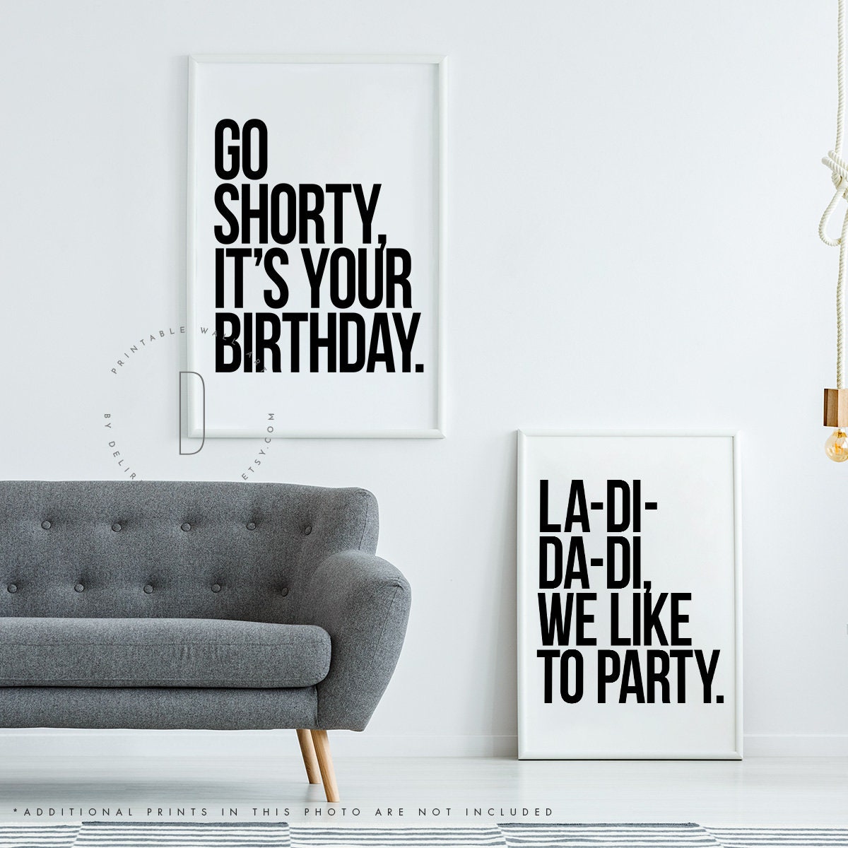 Go Shorty It's Your Birthday Hip Hop Party Printable - Etsy