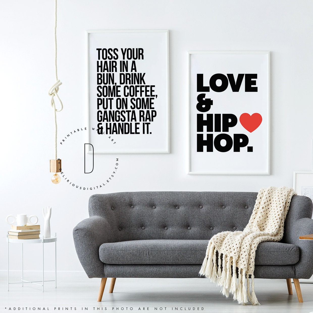 Rap Poster Rap Art Rap Quotes Wall Art Gangster Rap Sign - Etsy