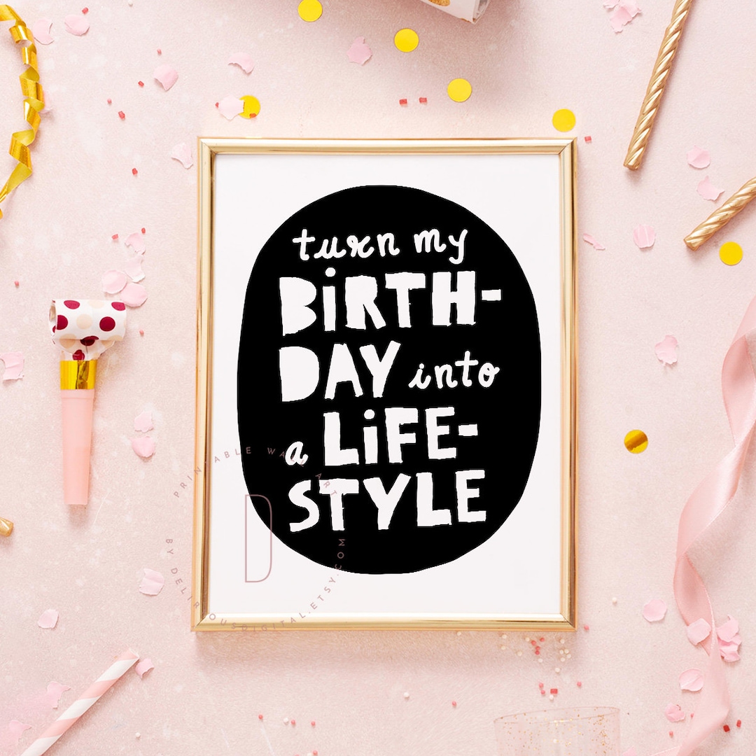 Hip Hop Birthday Decorations Table Sign Quote Rap Party - Etsy