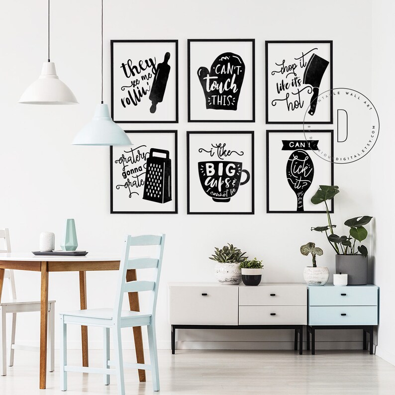 Rap Lyrics Wall Art Set Rap Lyrics Poster Rap Poster Rap | Etsy
