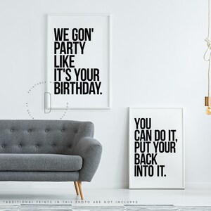 Hip Hop Birthday Decorations, Hip Hop Party Printable, Old School Hip ...