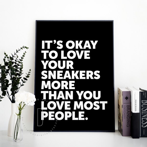 Sneaker Room Decor - Etsy