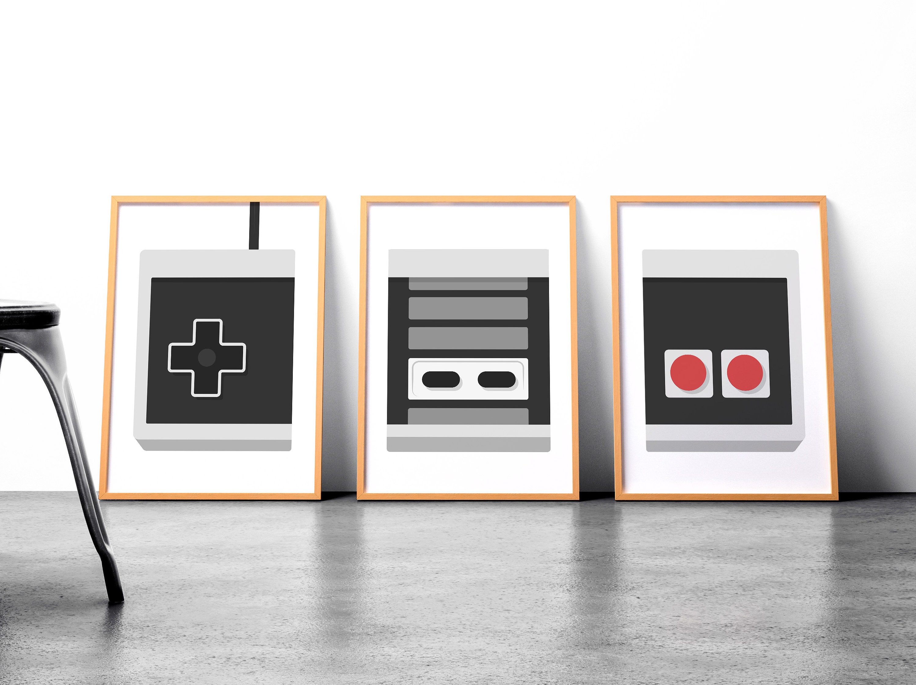 Video Game Decor Gaming Poster Game Room Wall Art Man Cave - Etsy