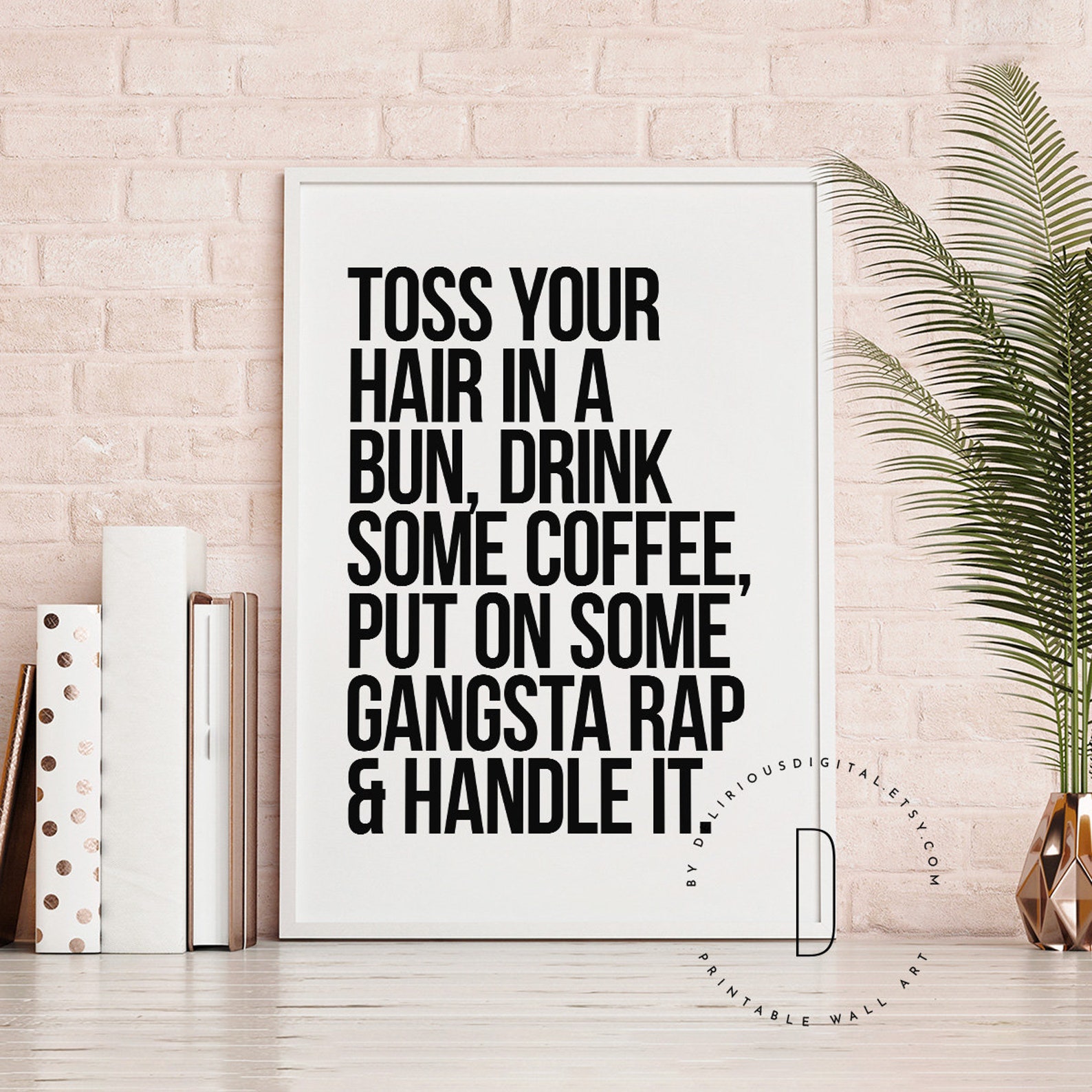 Rap Poster Rap Art Rap Quotes Wall Art Gangster Rap Sign - Etsy