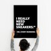 Sneakerhead Gifts, Sneakerhead Poster Wall Art, Sneaker Head Room Decor ...
