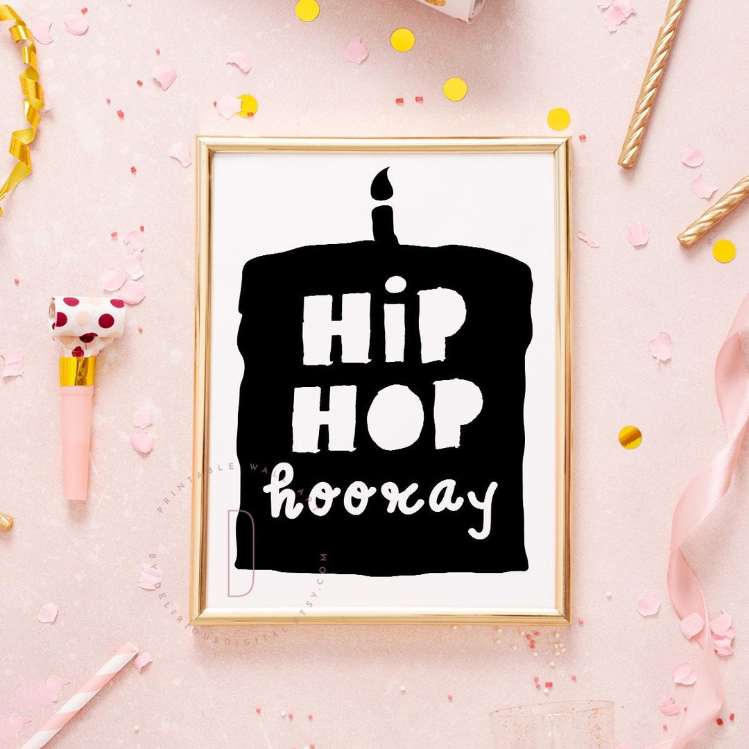 The Notorious Birthday Decorations, Hip Hop Hooray, 90s Rap Music Party ...