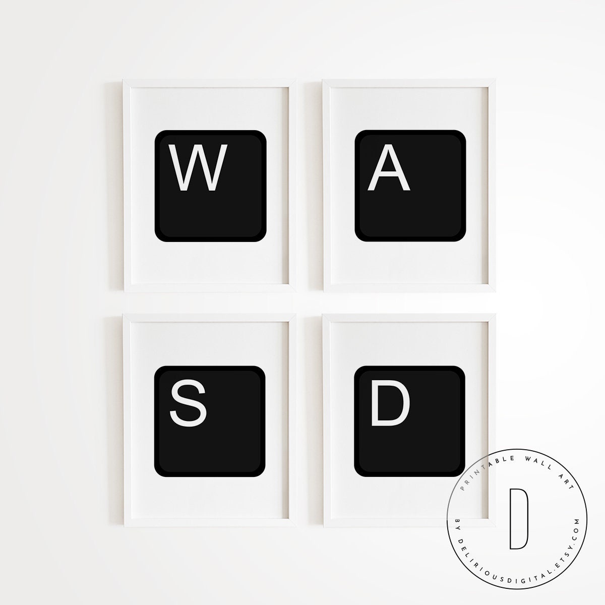 Pc Gaming Wall Decor Pc Gamer Sign WASD Video Game Decor - Etsy Canada