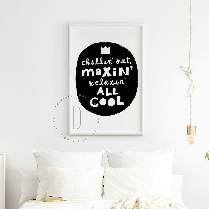 Chillin Out Maxin Relaxin All Cool Notorious One Birthday - Etsy