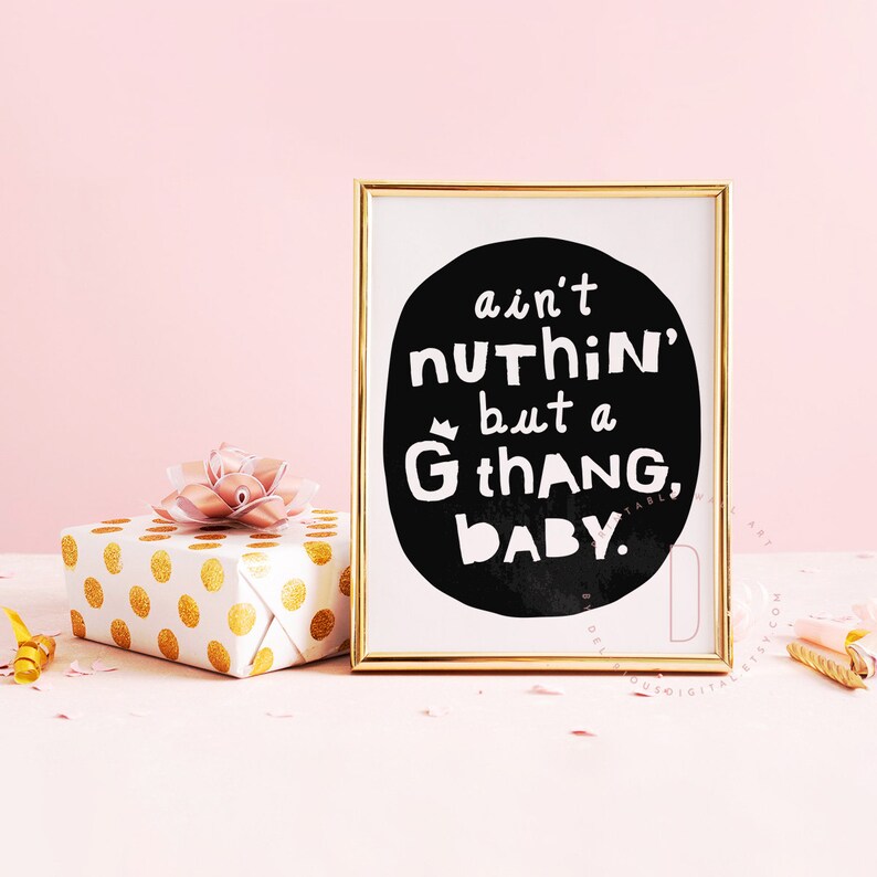 Hip Hop Birthday Decorations 90s Rap Lyrics Background - Etsy