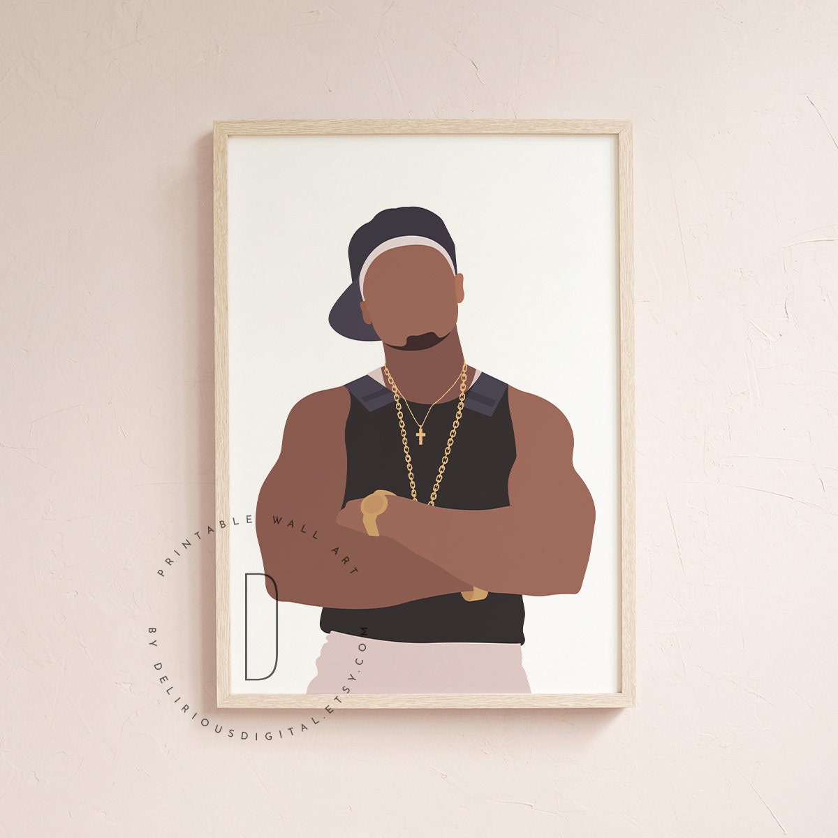Old School Rapper Art Rapper Poster Rap Artist Poster Hip - Etsy