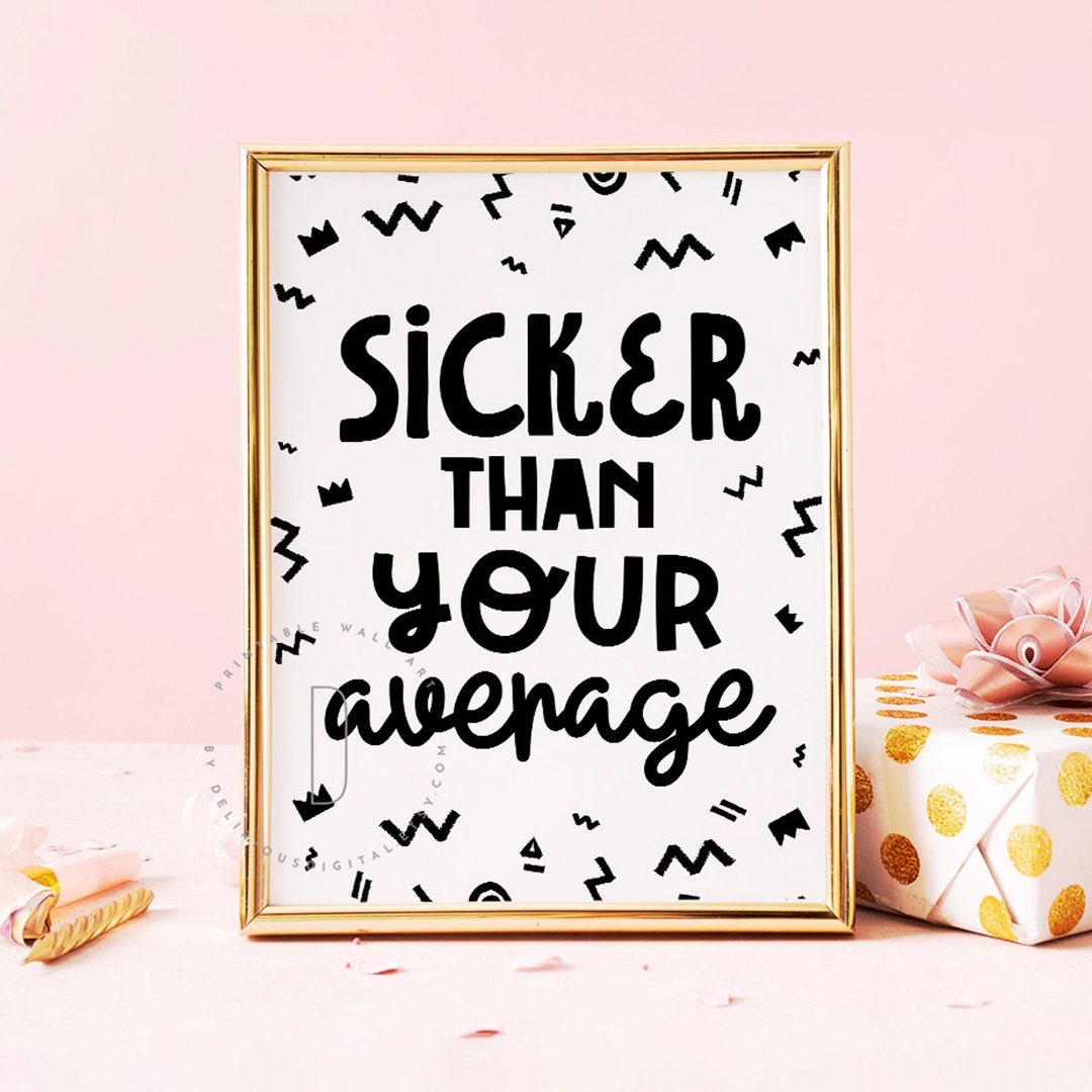 Sicker Than Your Average Notorious ONE Birthday Party Big - Etsy