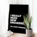 Sneakerhead Gifts, Sneakerhead Poster Wall Art, Sneaker Head Room Decor ...
