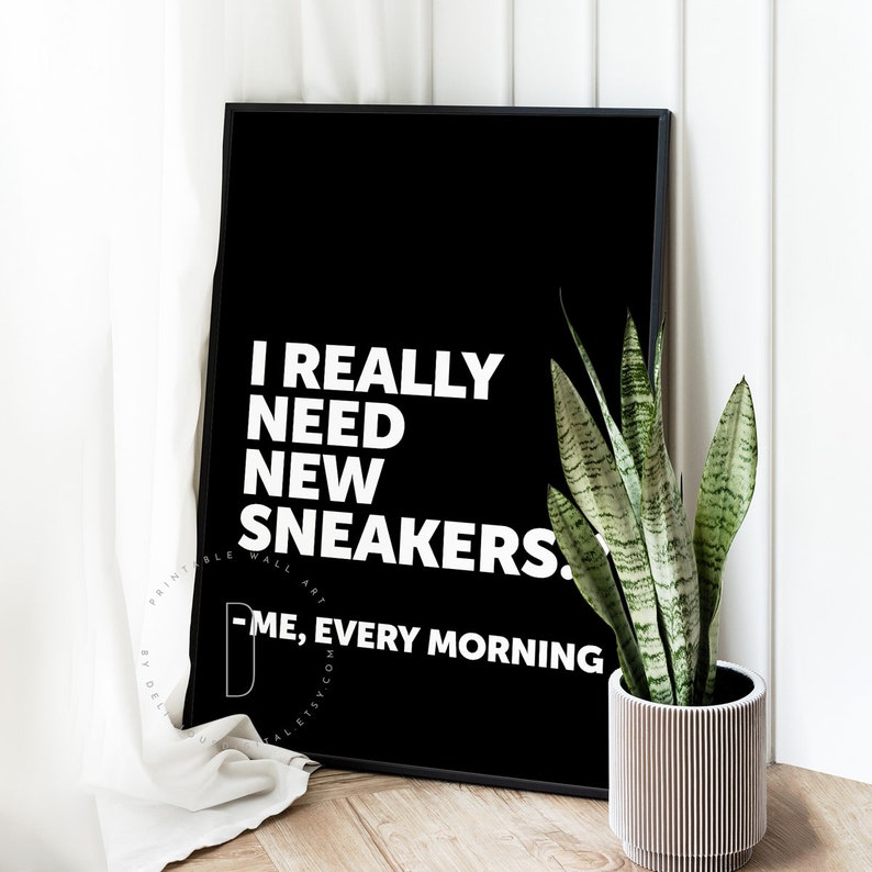 Sneakerhead Gifts, Sneakerhead Poster Wall Art, Sneaker Head Room Decor ...