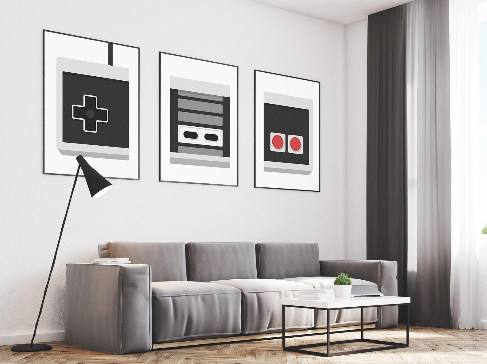 Video Game Decor Gaming Poster Game Room Wall Art Man Cave - Etsy